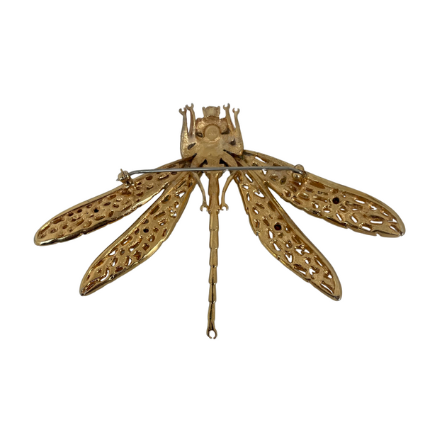 Vintage Butler & Wilson Dragonfly Brooch - Annabel James