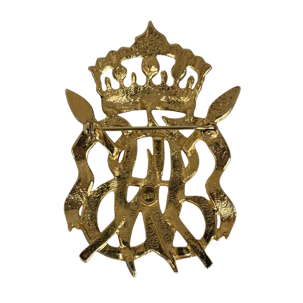 A Vintage Butler & Wilson Heraldic Coat of Arms Brooch, 1980s - Annabel ...