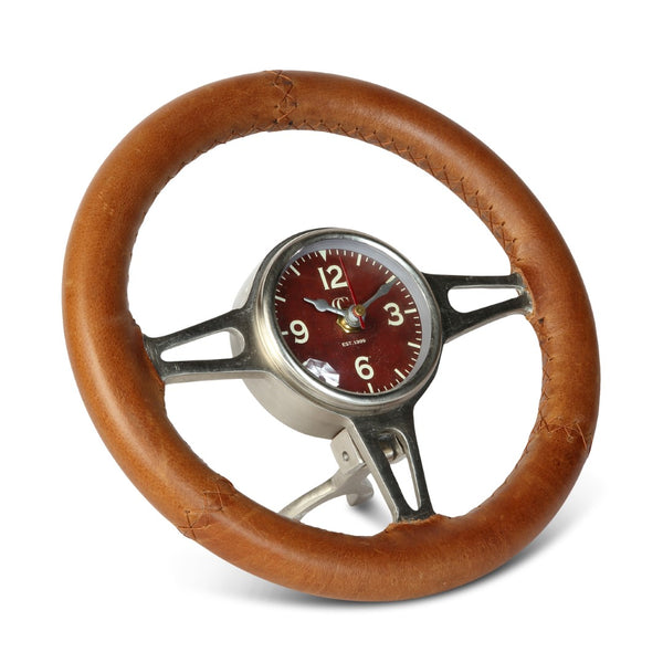 Classic Steering Wheel Clock - Annabel James